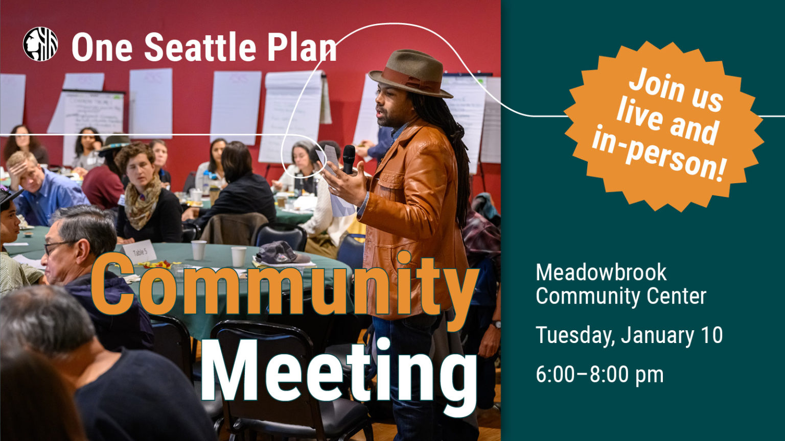 One Seattle Plan Community Meeting Series - The Daily Plan It Blog